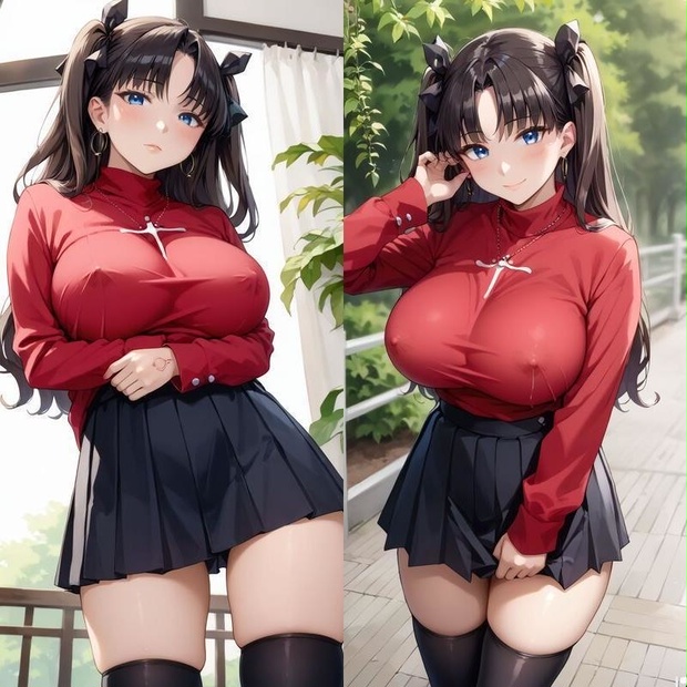 YH01 - Rin Tohsaka - yuurihent - BOOTH