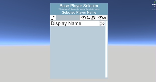 [Udon] Player Selector - 鹿技研 - BOOTH