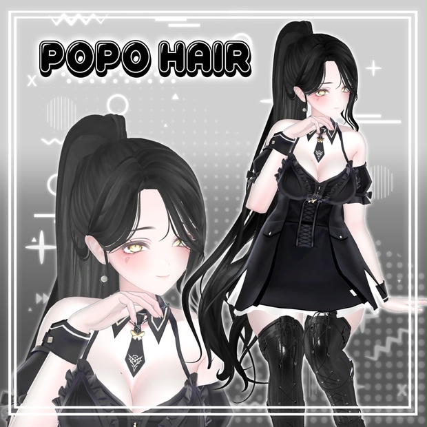 POPO hair_H04 - ROsE ONi - BOOTH