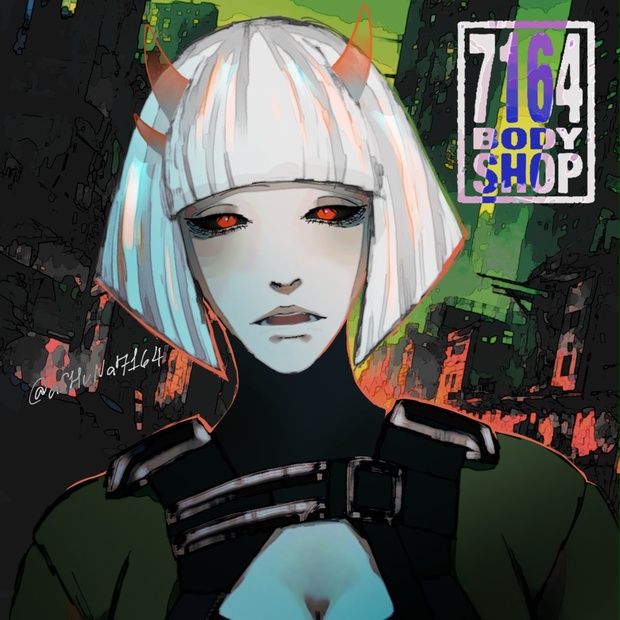 Higure PNGtuber Model (.veadomini) - 7164 BODY SHOP - BOOTH