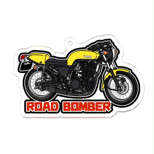 アクリルキーホルダー ROAD BOMBER - 88サイクルズ【バイクグッズショップ】 - BOOTH