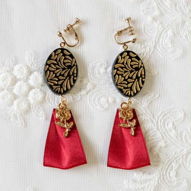 Valkyrie アルバム TRIP イメージ イヤリング/ピアス - 赤の騎士 - BOOTH