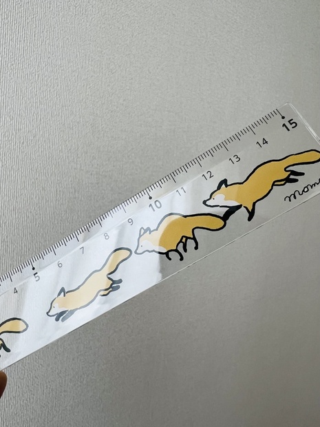 キツネの定規 - Bitte Mitte - BOOTH