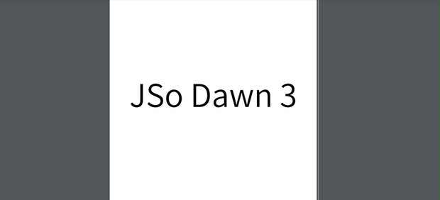 JSo Dawn 3 - jso at booth since 2020 - BOOTH