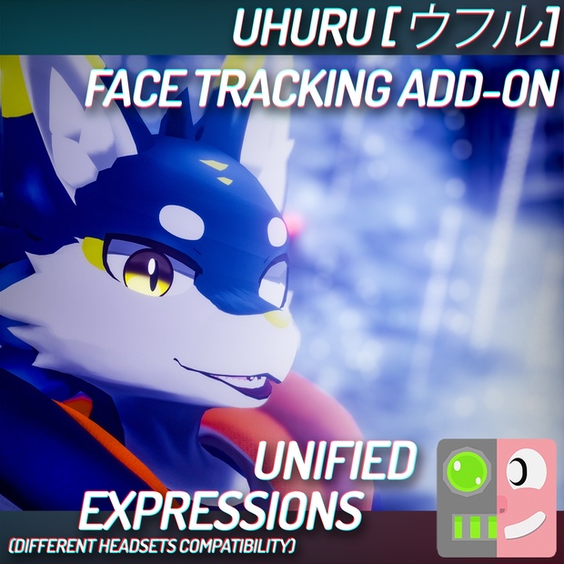 [ VRChat ] ウフル | フェイストラッキング アドオン - Echo_DNG - BOOTH