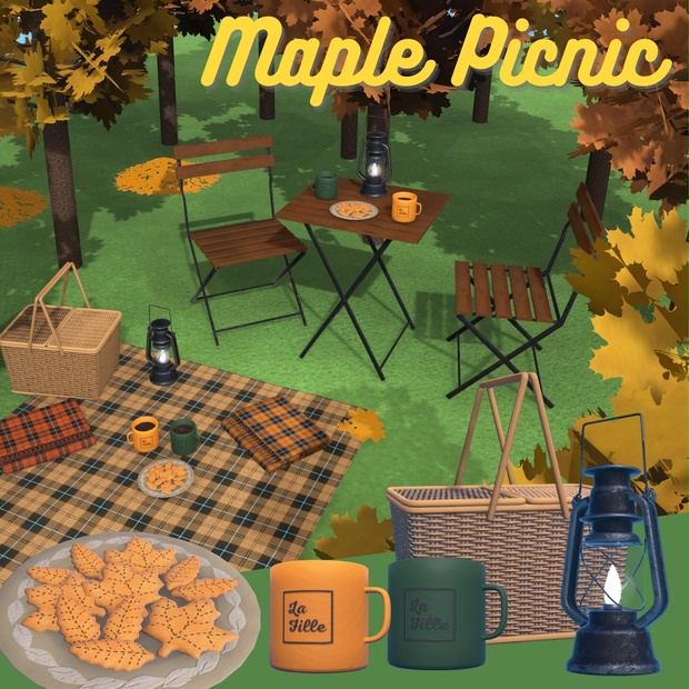 【3D】Maple Picnic - La Fille - BOOTH