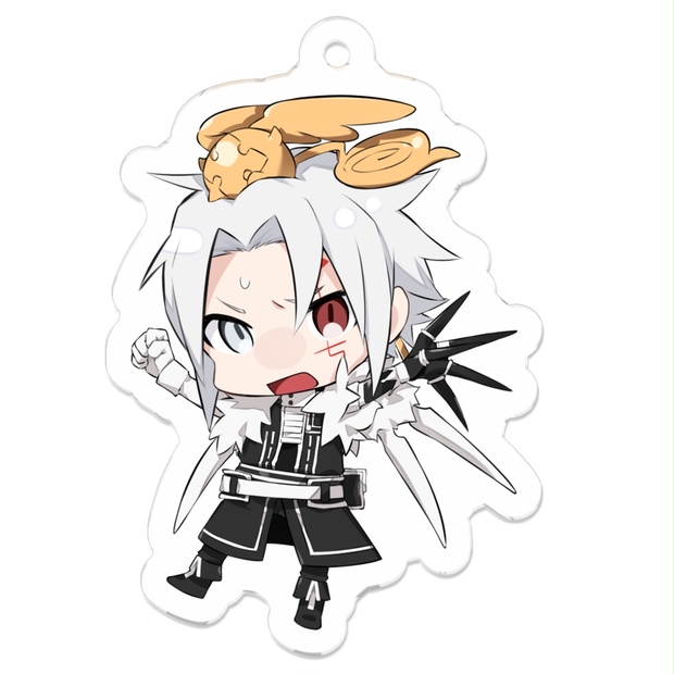 アレン威嚇キーホルダー - ASH - BOOTH