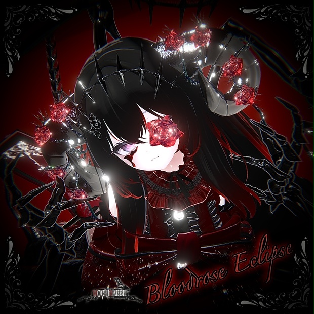 🌹Bloodrose Eclipse🌹 - #MochiRabbit /もちうさぎ - BOOTH