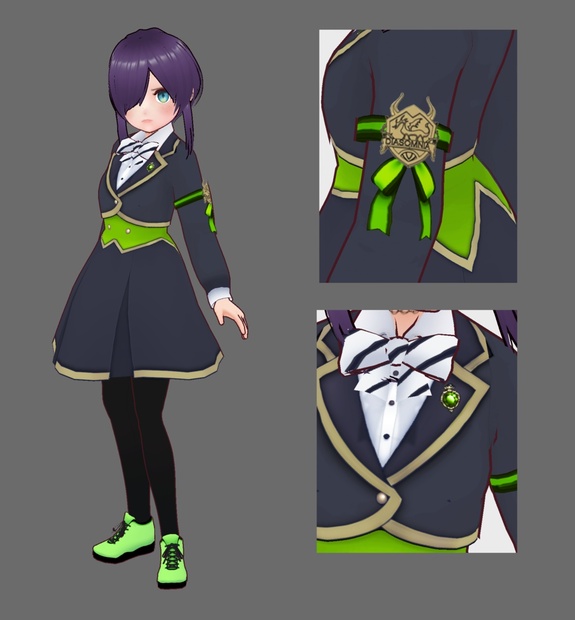 Twisted Wonderland Diasomnia Uniform - Feeble Attempt - BOOTH