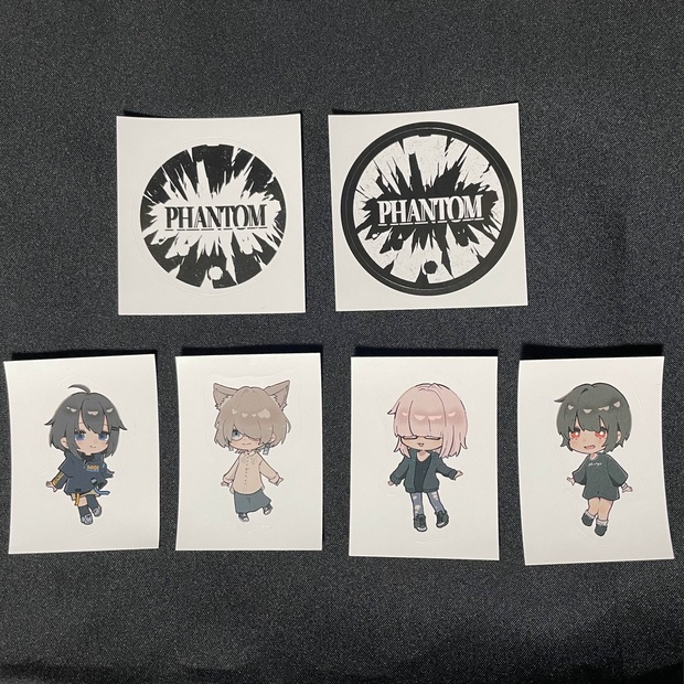 PHANTOMステッカーセット - PHANTOM - BOOTH