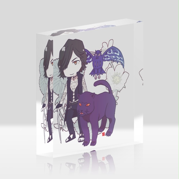【DMC5】VとGriffonとShadow アクリルブロック（pixivFACTORY） - HisumiのBOOTH - BOOTH