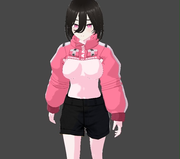 Vroid jacket texture (4 colours) - vermilian - BOOTH