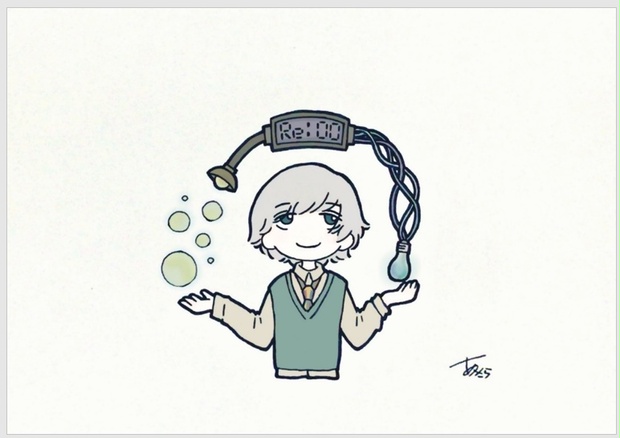 ポストカード：『Re：』 - akira - BOOTH