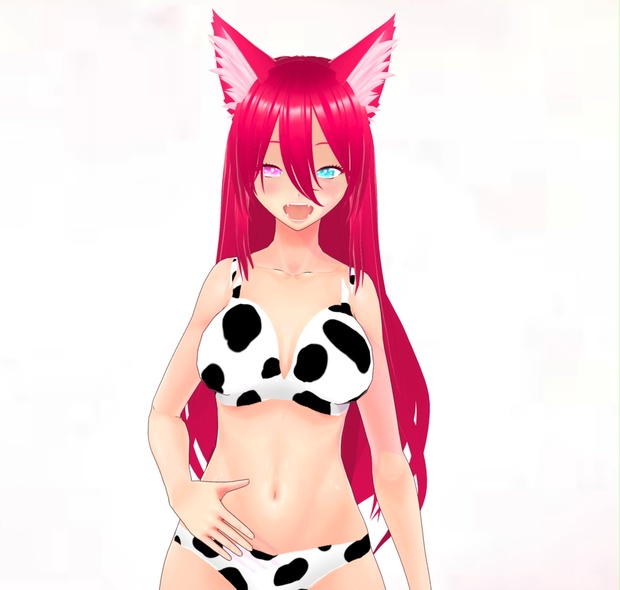 [VRM] Nekorias Kitsune 3d model - Nekosiss Dreamland - BOOTH