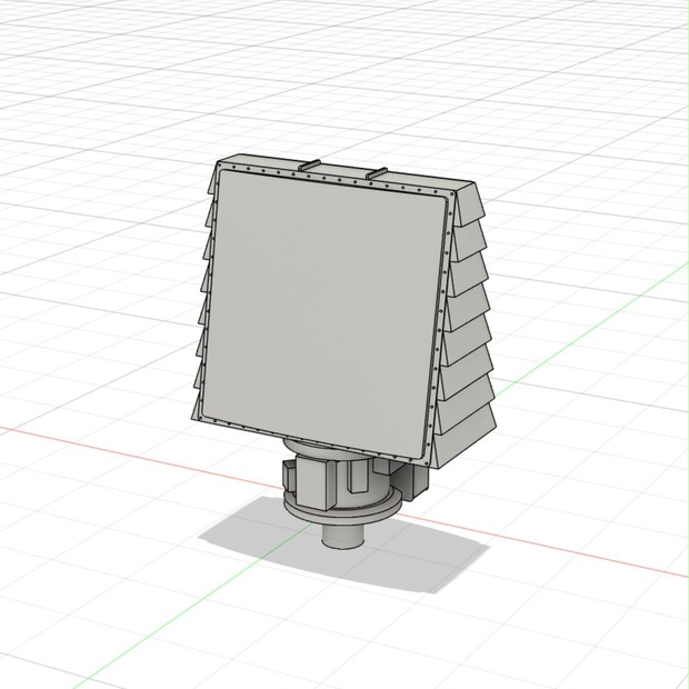 1/700 AN/SPQ-9B STLデータ - 海獺工廠 - BOOTH
