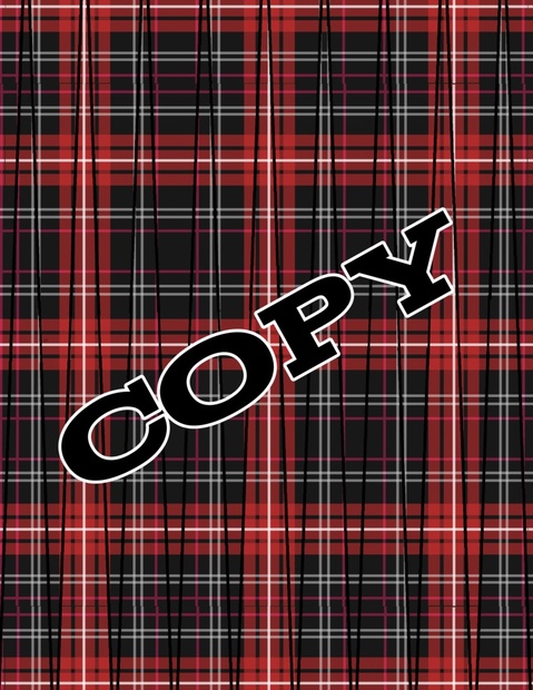 Holiday Paper bead template red tartan plaid - lhproductions - BOOTH