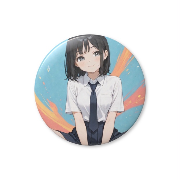 ちはやちゃん缶バッジ 32mm - jiromaru store - BOOTH