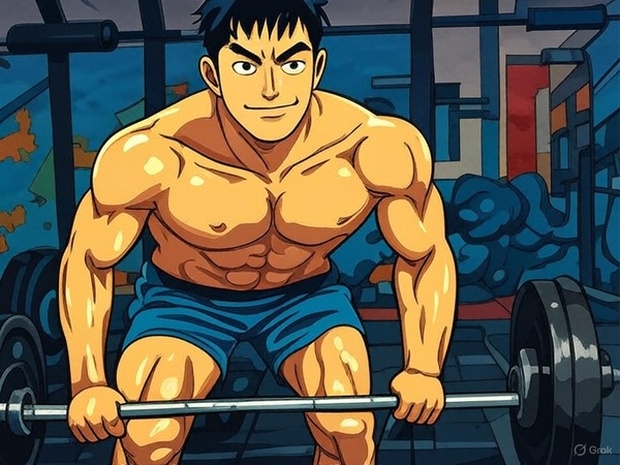 「後輩の頼みを断れない優しいマッチョ先輩」 - kuno-bl - BOOTH