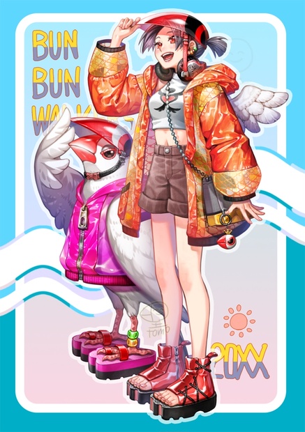 ポストカード【2種】2024年作品 - helmin*96 - BOOTH