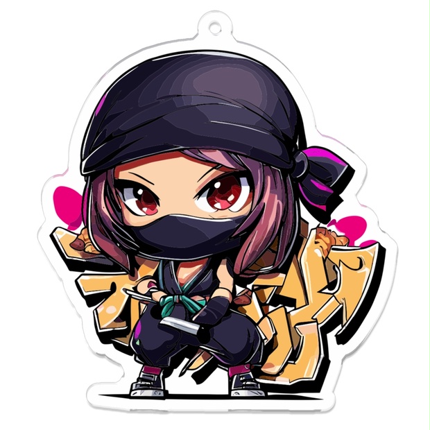 Chibi ninza girl - Chibi Art - BOOTH