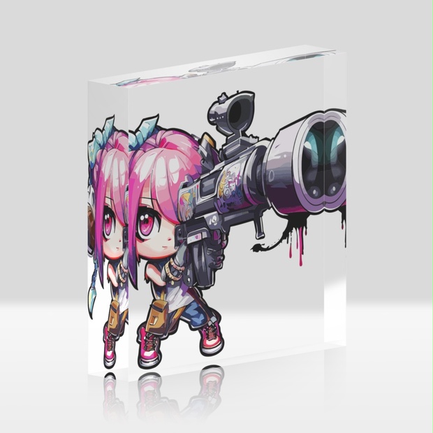Chibi Girl Snipper - Chibi Art - BOOTH