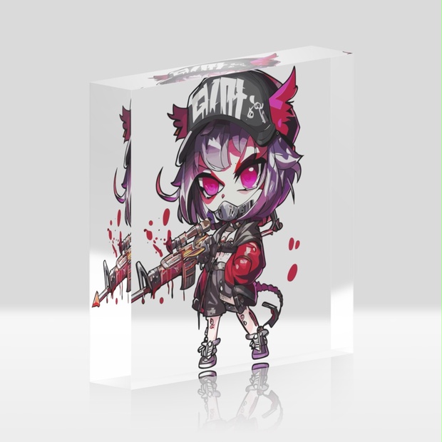 Chibi Girl Vampire - Chibi Art - BOOTH