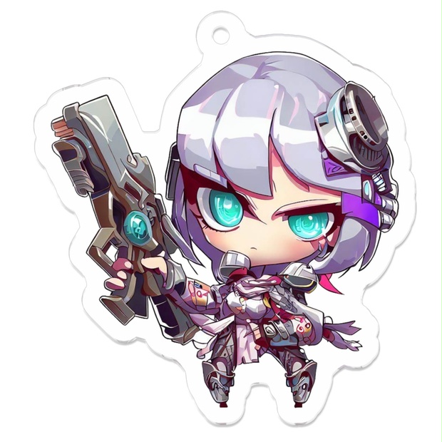 Game character girl - Chibi Art - BOOTH