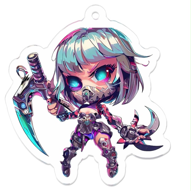 Game Character Girl - Chibi Art - BOOTH
