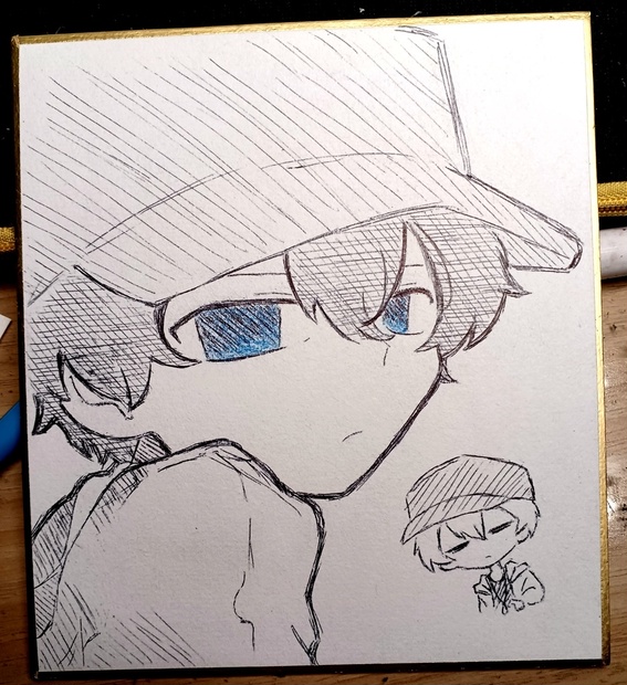 【ミニ色紙】時雨 - 梅雨飯_Booth - BOOTH