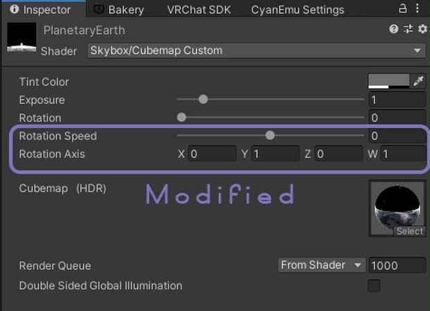 Rotating Unity Skybox Shaders - savivr - BOOTH