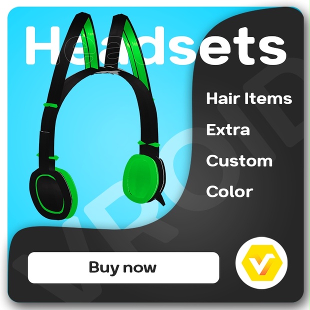 [ Hair ] Gaming Headset Mk II - Lizearu - BOOTH