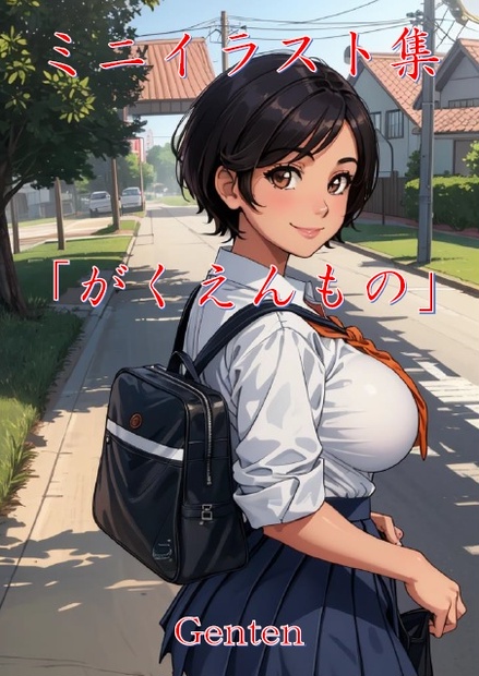 ミニイラスト集「がくえんもの」 - Genten - BOOTH