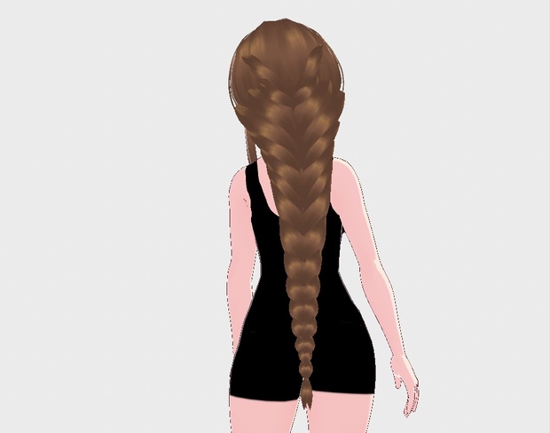 [FREE] Medium Length Braid - Reira's Items - BOOTH