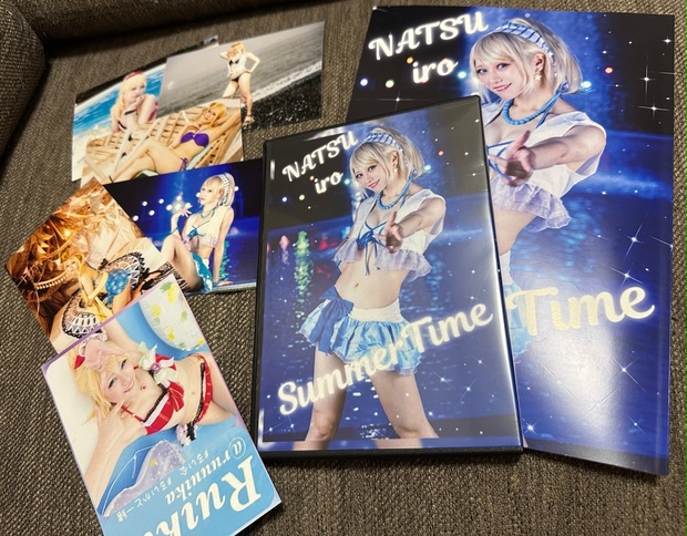 【C102新刊★新刊セット】Natsu iro Summertime 【写真集＋ROM＋ブロマイド5枚】 - ruuuika - BOOTH