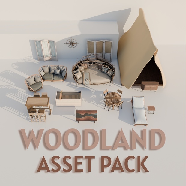 Woodland Asset Pack - Asset Corner - BOOTH
