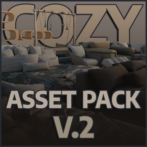 Cozy Asset Pack V2! VRChat - Asset Corner - BOOTH
