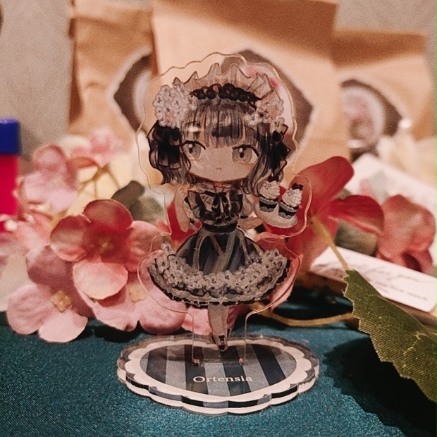 ミニキャラアクリルスタンド(オルテンシア) - 幻想喫茶 Melty Holic 別館 - BOOTH