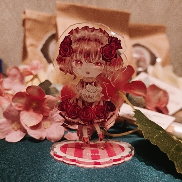 ミニキャラアクリルスタンド(ローザ) - 幻想喫茶 Melty Holic 別館 - BOOTH