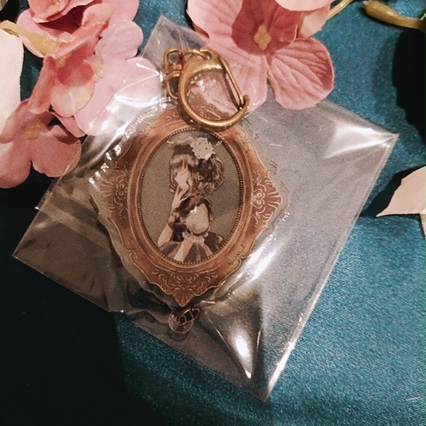 額縁アクリルキーホルダー(オルテンシア) - 幻想喫茶 Melty Holic 別館 - BOOTH