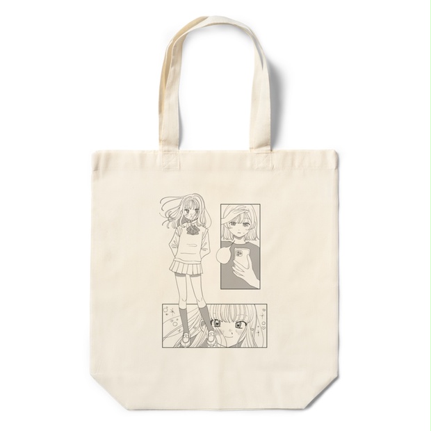 つよいJKエコバッグ - mrn-ry - BOOTH