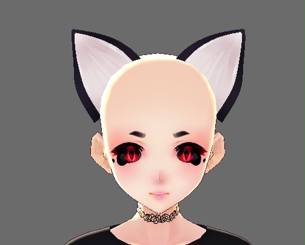 FREE Vroid Beta ears hair preset female - galaxyshark - BOOTH