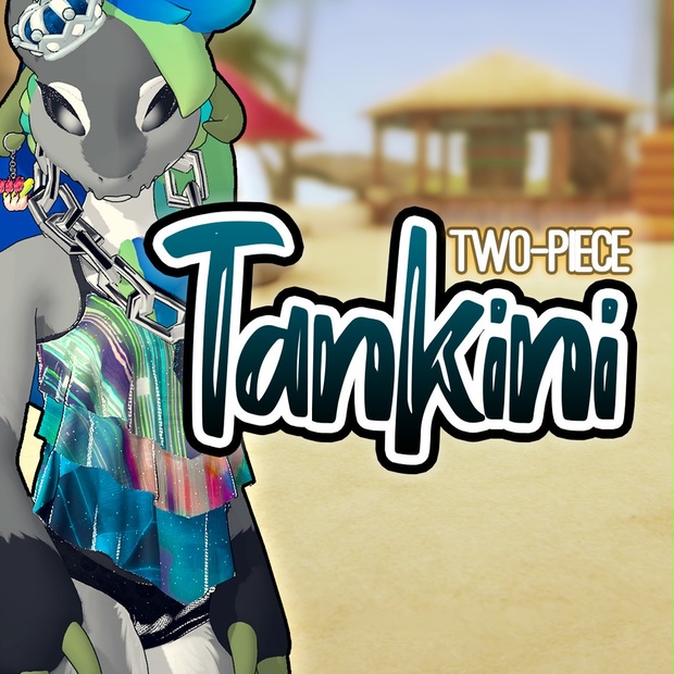 VRChat Wickerbeast Tankini - Krunk - BOOTH