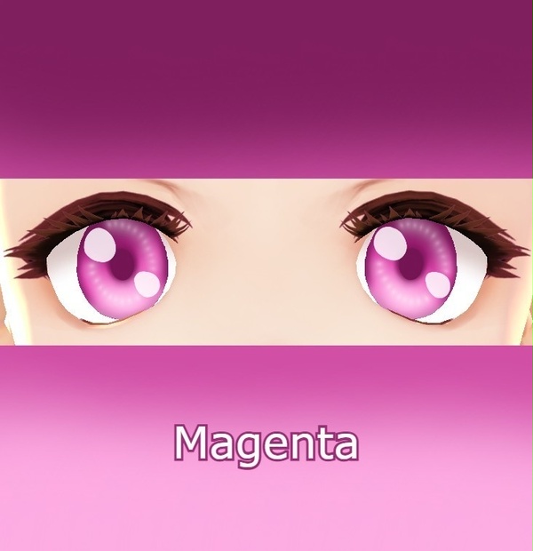 Magenta Vroid eye texture pink/purple - Chocoreeto Shop - BOOTH