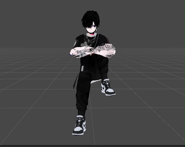 VRchat 앉는자세 - ゆう - BOOTH