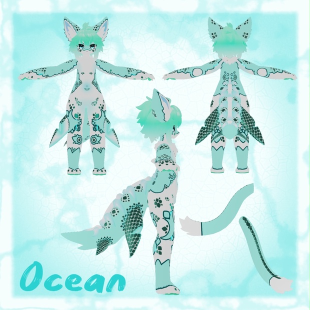 Armored Chalo - Ocean (Texture) - ColdSoup - BOOTH