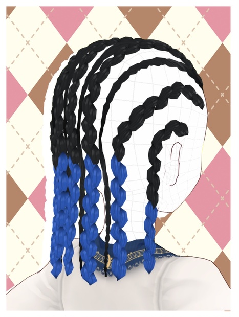 Vroid Dreadlocks/Cornrows Hair Presets - ArgamaWitch - BOOTH