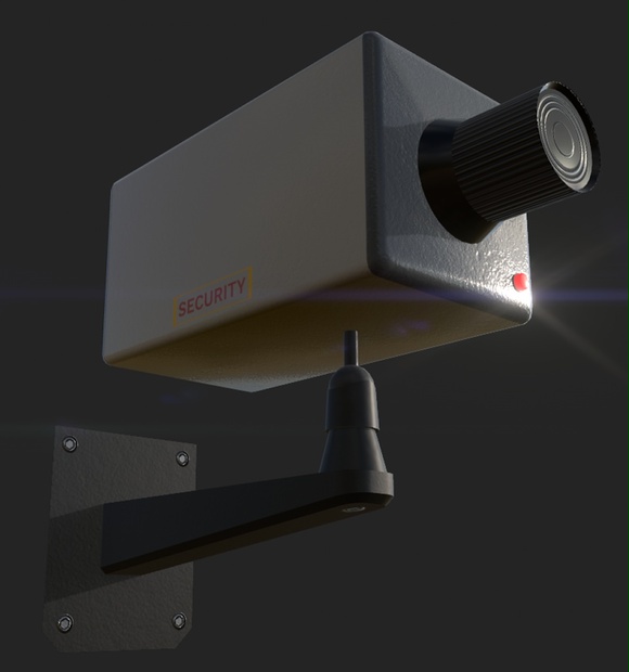 Player Following CCTV Camera - VRC - sistersingaming - BOOTH