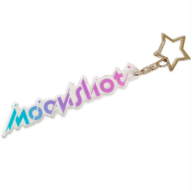 ダイカットロゴアクキー - MOONSHOT Official ONLINE STORE - BOOTH