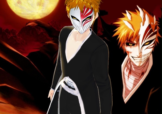 Bleach Ichigo Avatar - Dark Otaku Emotes - BOOTH