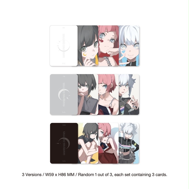 RANDOM PHOTO CARD + ENVELOPE SET - fale - BOOTH